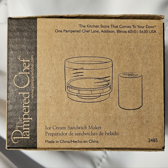 Pampered Chef | Kitchen | The Pampered Chef Ice Cream Sandwich Maker ...